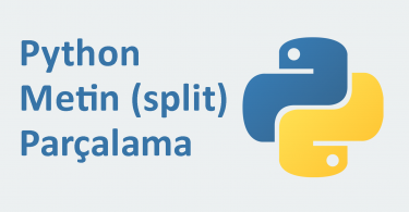 Python split Kullanımı – Tasarım Kodlama