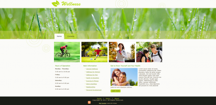Html Css Web Site Örnekleri 5 Tasarım Kodlama